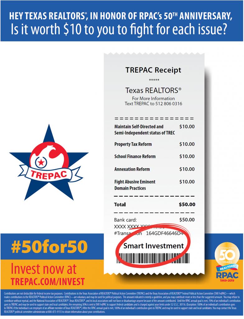 $50 for 50 – TREPAC